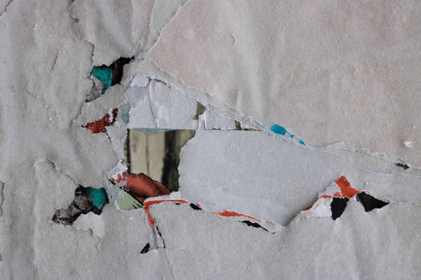 Walls of Berlin - Torn Paper Textures - Nomad Visuals Co.